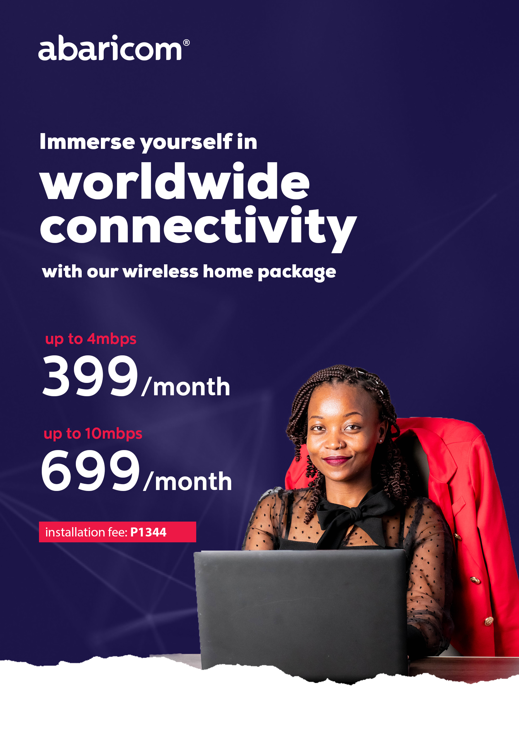 Wireless Package – AbariCom – Internet – Wireless – Fibre